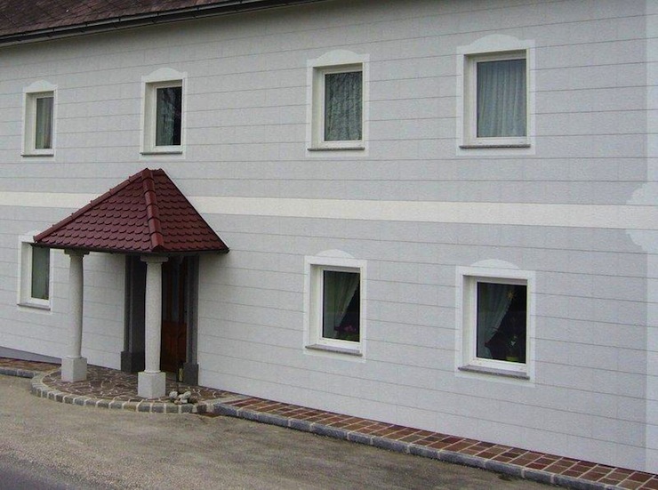 Fassadenplatten Struwa Putzstruktur